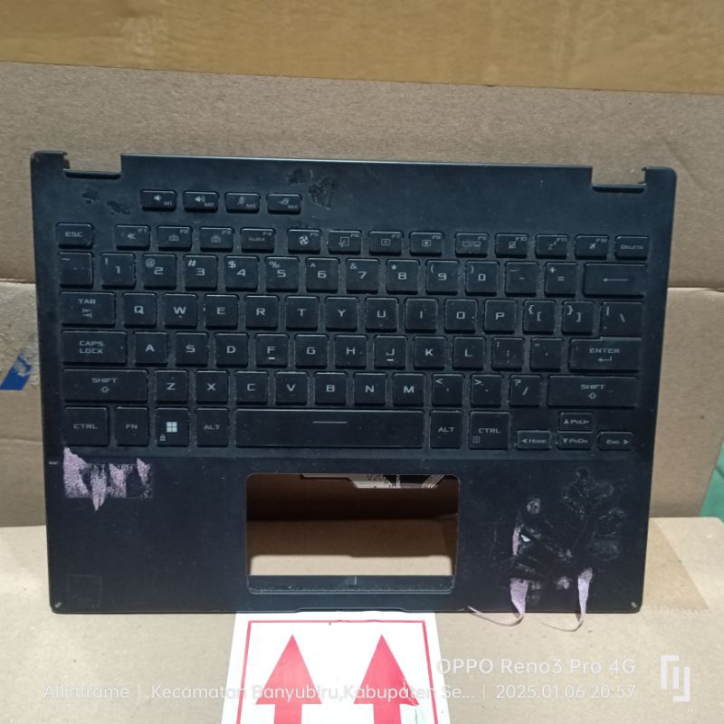 Jual KEYBOARD FRAME LAPTOP ASUS ROG Flow X13 GV301Q GV301QC 2022 ...
