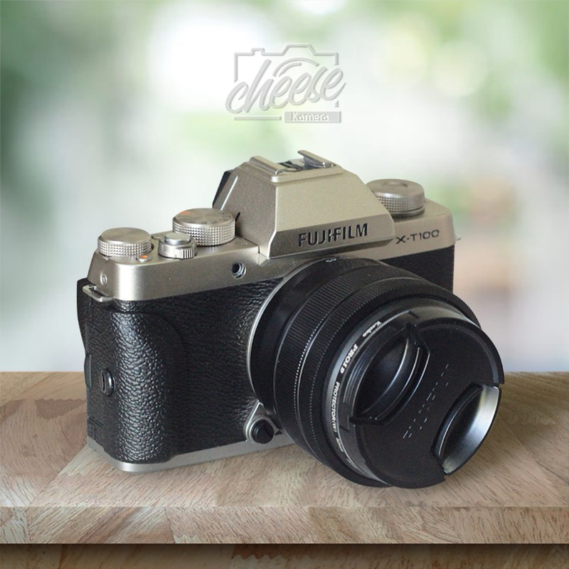 Jual KAMERA FUJIFILM XT100 FULL BODY DAN LENSA | Shopee Indonesia