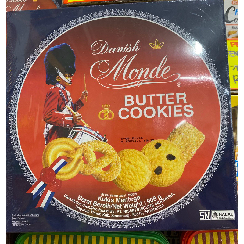 Jual Monde Butter Cookies 908 gr | Shopee Indonesia