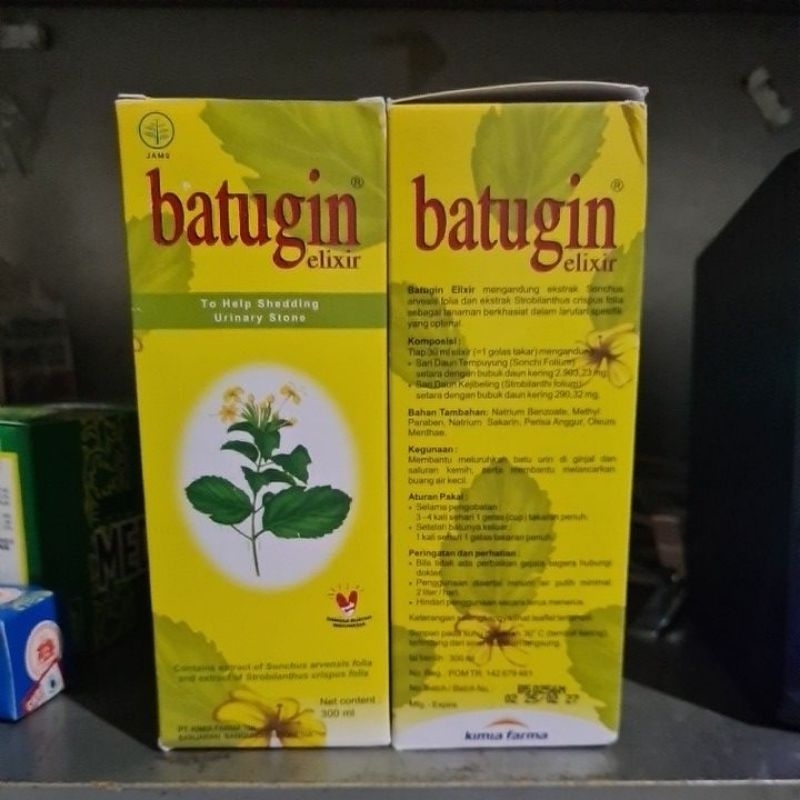 Jual Batugin Elixir 300 ml Obat herbal batu ginjal | Shopee Indonesia