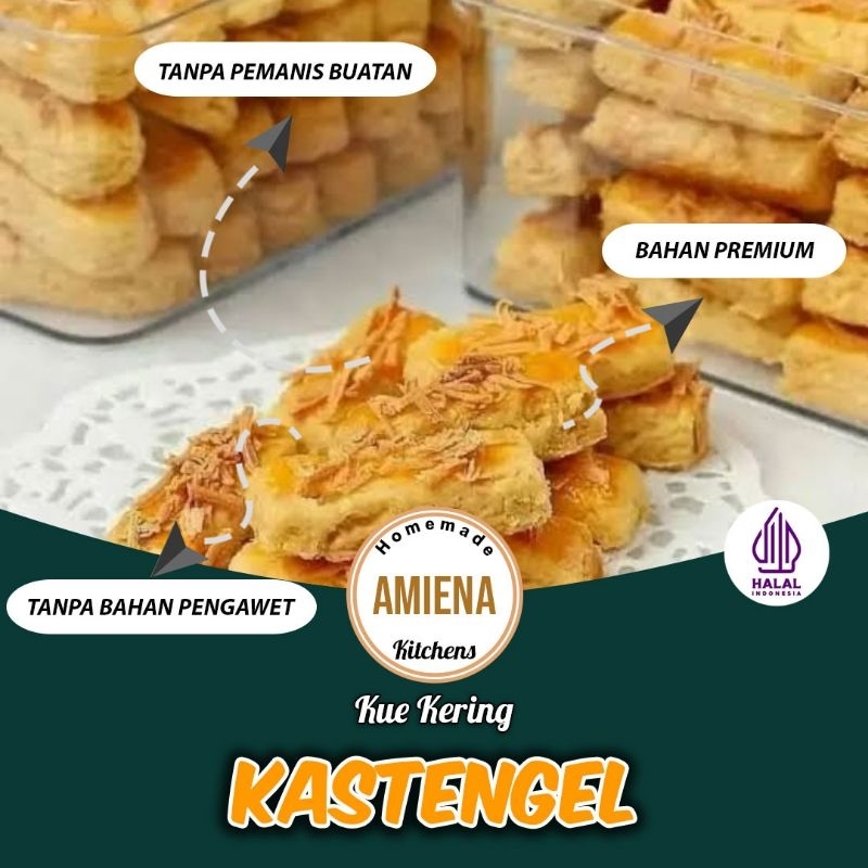 Jual Kue Kering Kastangel by [Amiena Kitchens] | Shopee Indonesia