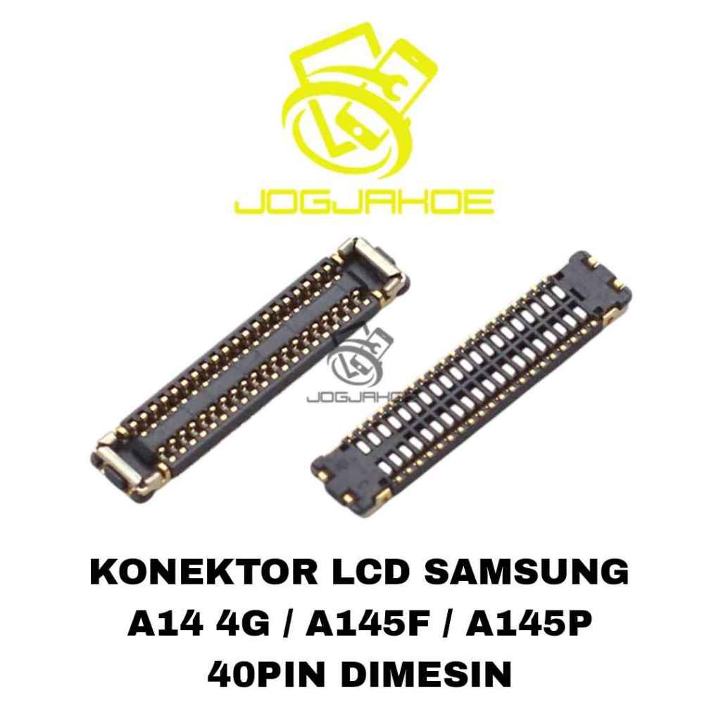 Jual KONEKTOR CAS SAMSUNG A14 4G / A145F / A145P CON BOARD CAS 40 PIN ...