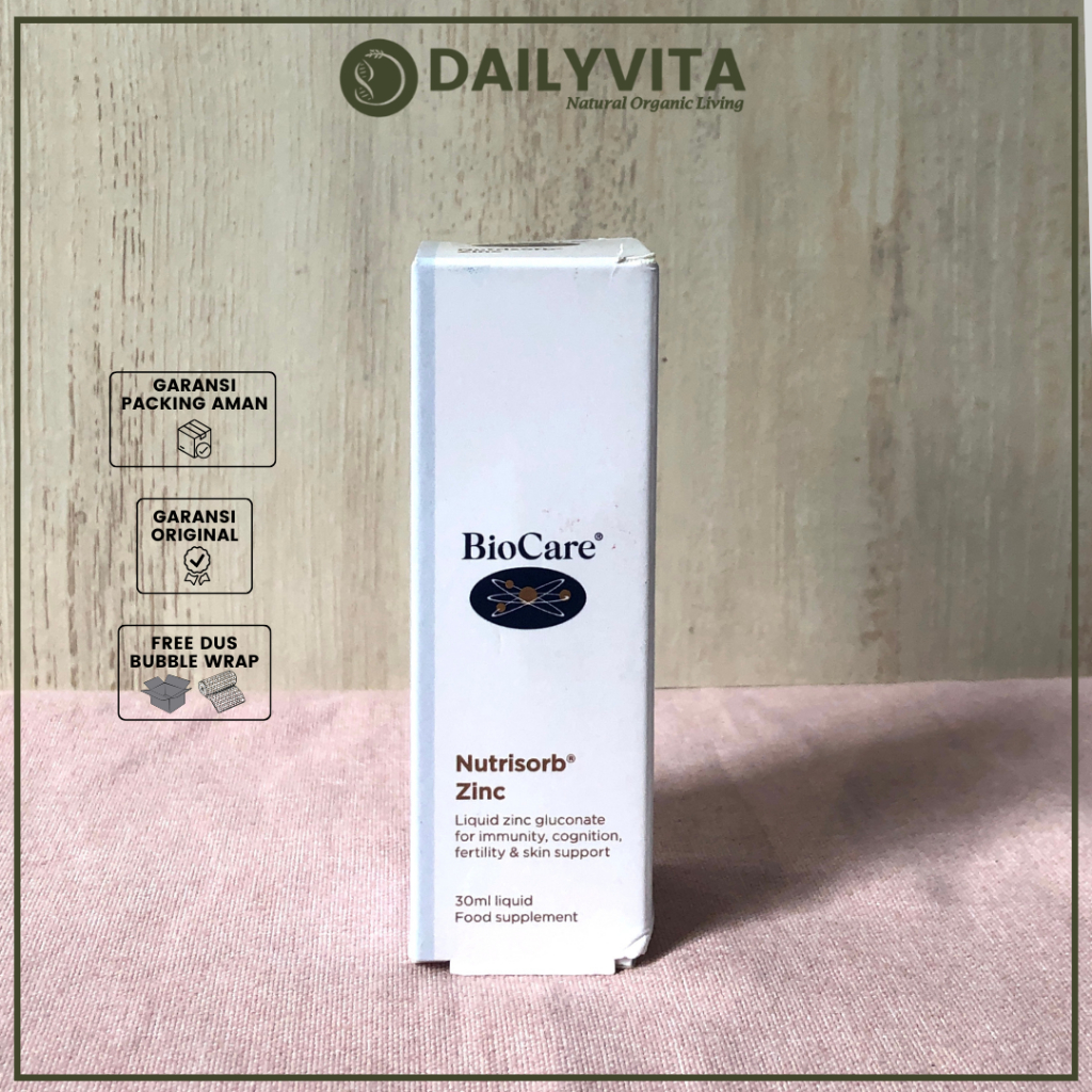 Jual Biocare Nutrisorb Zinc 30ml Original | Shopee Indonesia