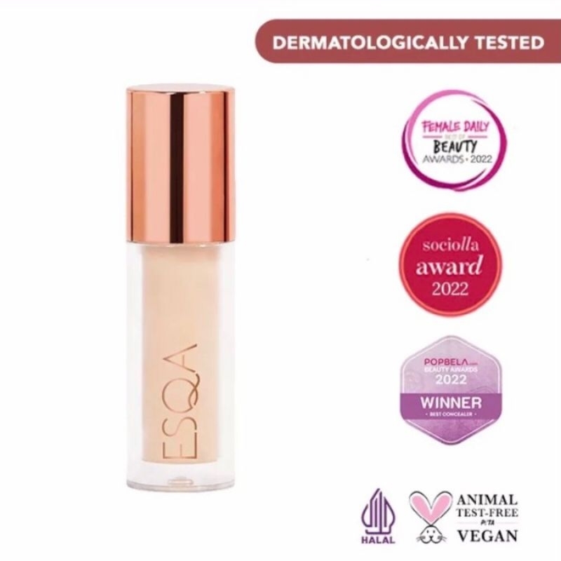 Jual ESQA Flawless Liquid Concealer 1,5g | Shopee Indonesia
