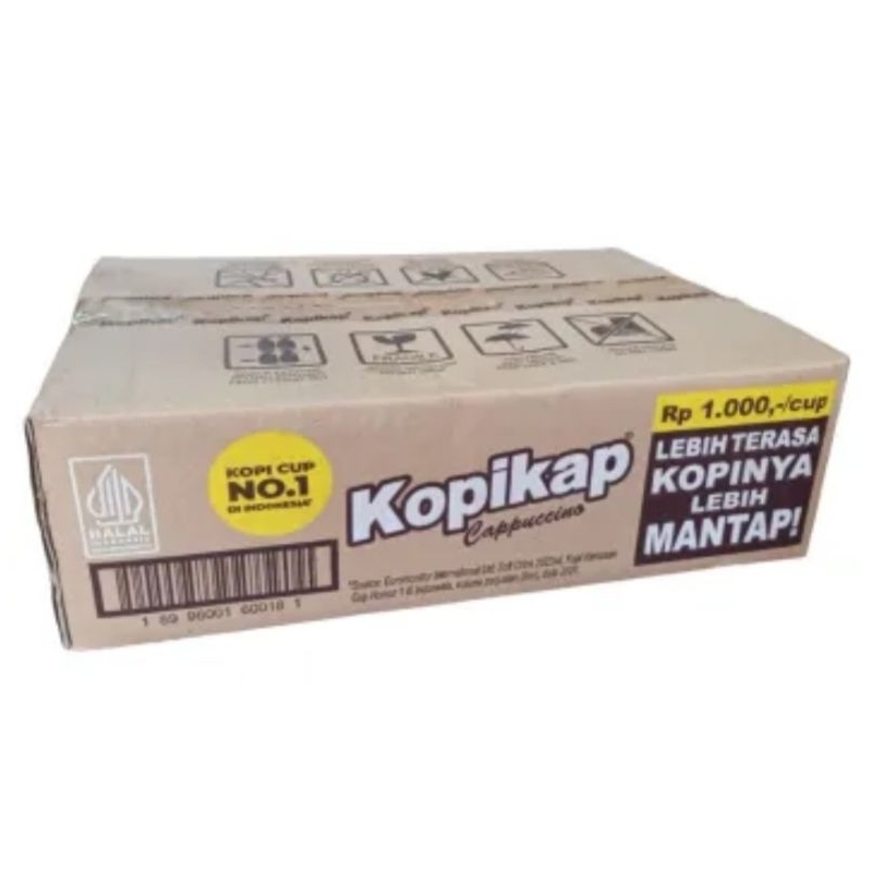 Jual Minuman Kopikap isi 24 Gelas / Dus ( Hanya Pengiriman Instant ...