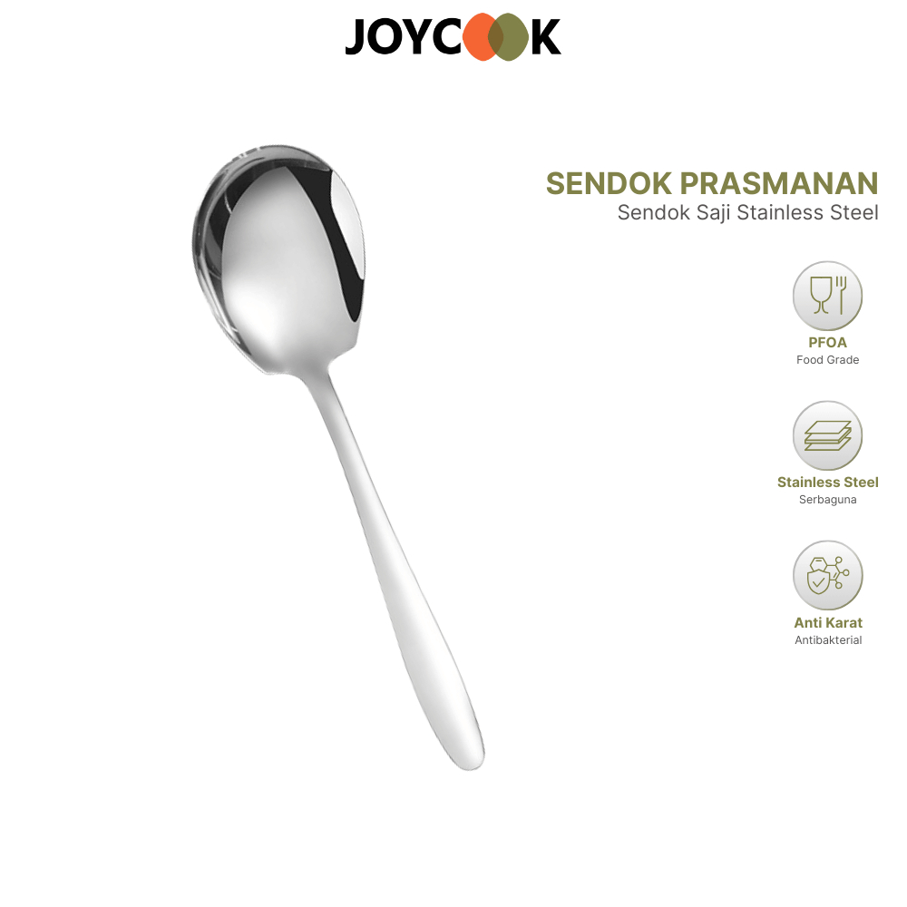 Jual JOYCOOK Sendok Sayur Stainless Steel Centong Kuah Dish Spoon Irus ...
