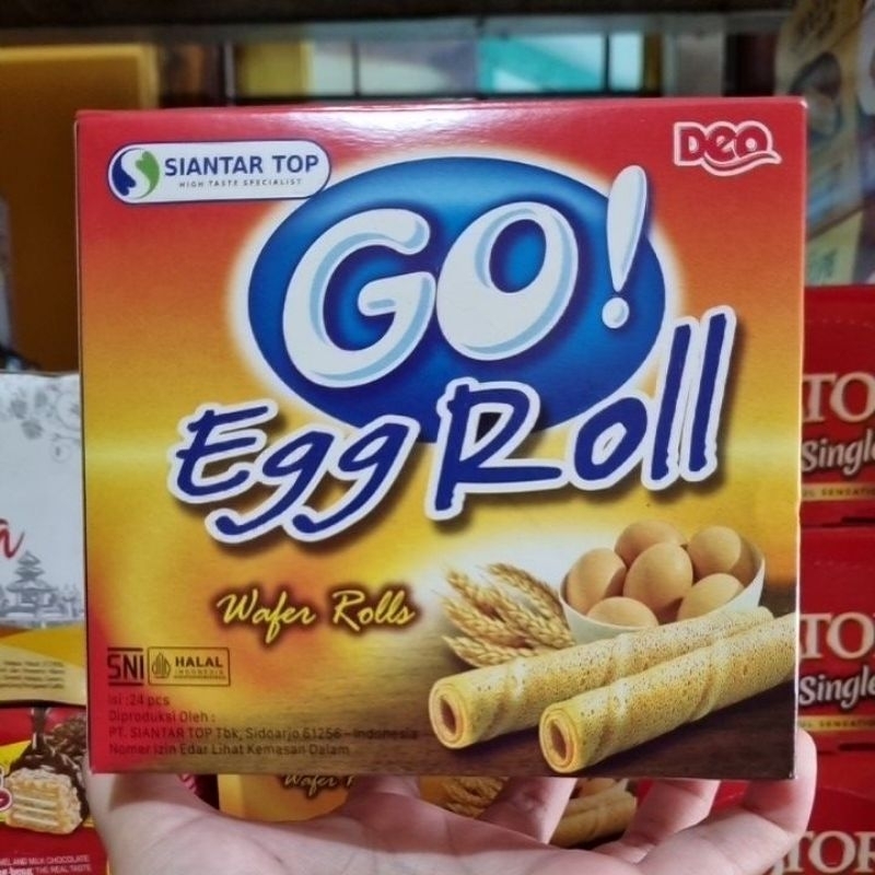 Jual GO EGG ROLL ISI 24 PCS/BOX | Shopee Indonesia