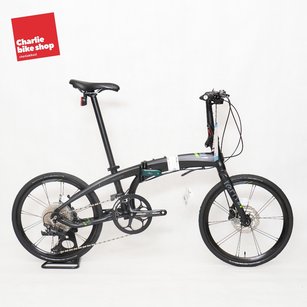 Jual TERN VERGE P10 Folding Bike Disc Brake - Sepeda Lipat - Black | Shopee Indonesia