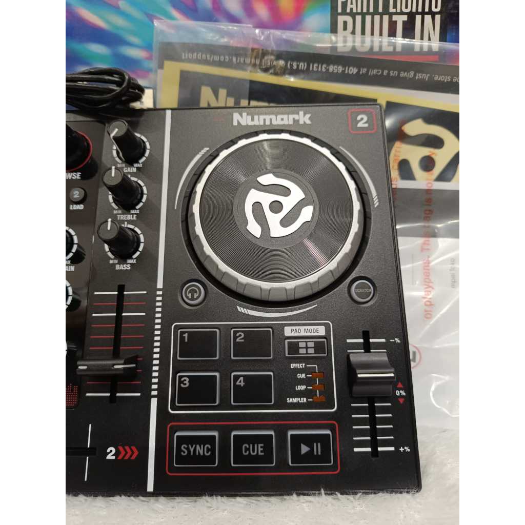 Jual Numark Party Mix, DJ Controller with Built In Light Show | Shopee Indonesia