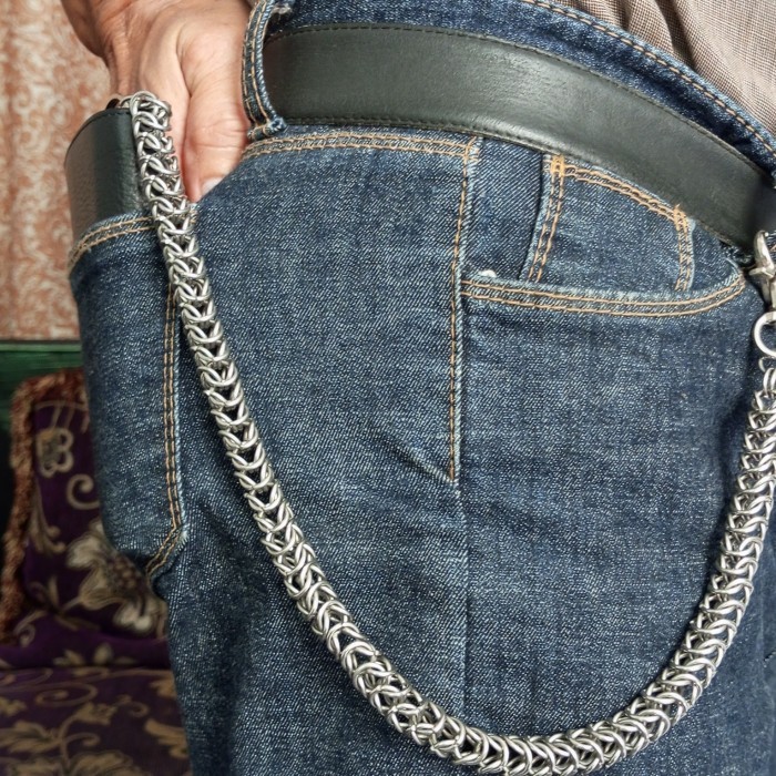 Jual Rantai Celana Pria Pengaman Dompet Pria Keren Baja Stainless Steel ...