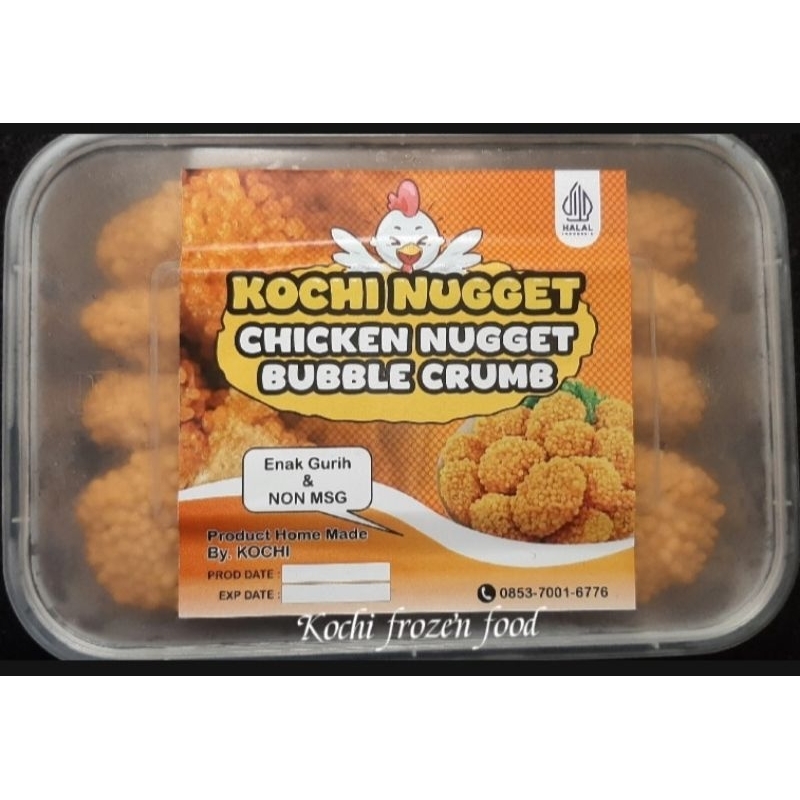 Jual Kochi Chicken Nugget Bubble Crumb isi 15 pcs | Shopee Indonesia
