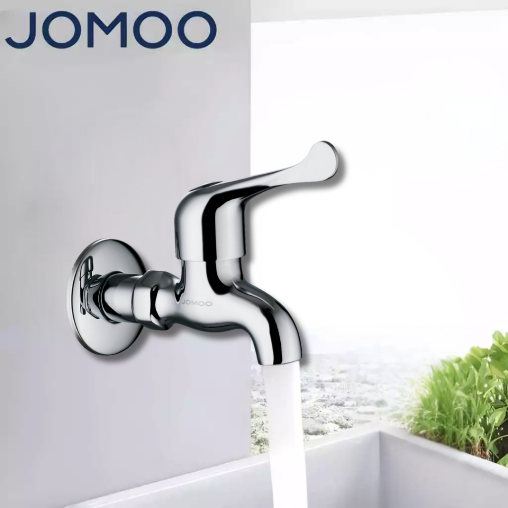 Jual JOMOO Keran Air Tembok Stainless Hemat Air Quick Open Washing ...