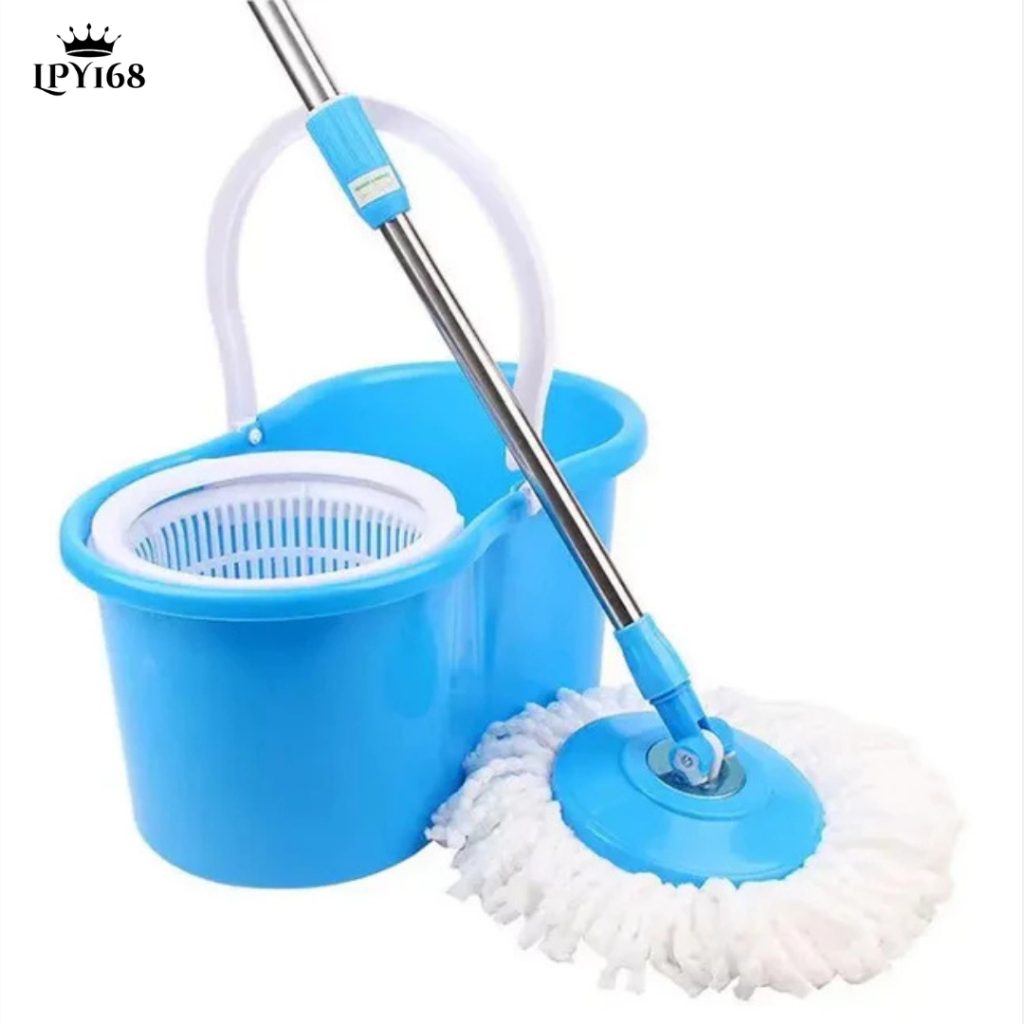 Jual Pel lantai Alat Pel Lantai Dengan Rol Praktis Kain Pel Putar Spin ...