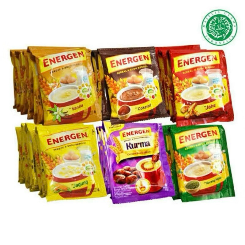 Jual Energen renceng/ Minuman sereal energen isi 10sachet | Shopee ...