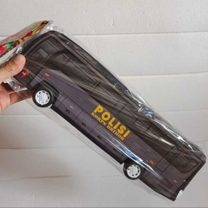 Jual Mainan mobil Transjakarta Bus Polisi Bus Pelayanan SIM keliling 37 ...