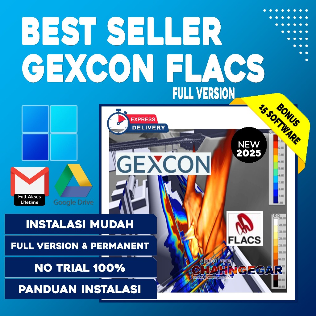 Jual Gexcon FLACS Full Software Geometric Modelling CFD (Computational Fluid Dynamics) | Shopee ...