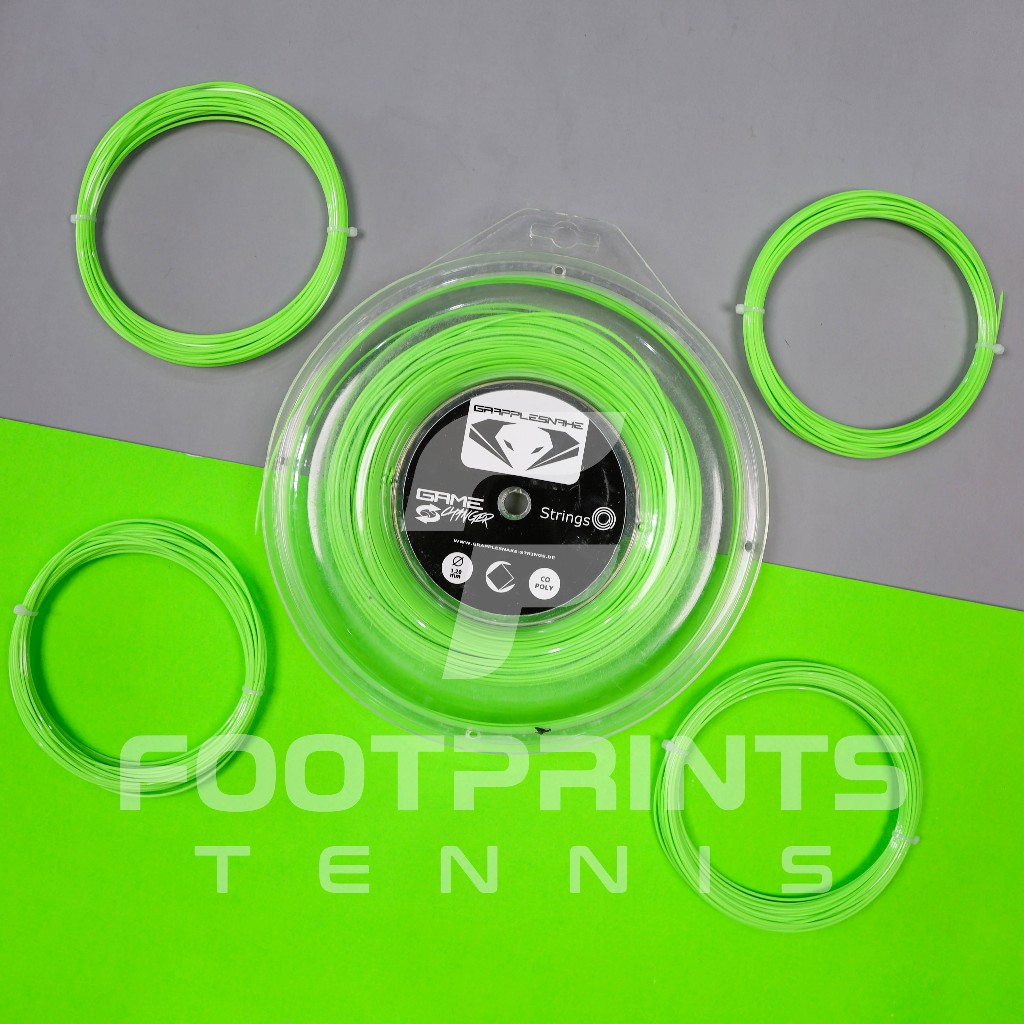 Jual Grapplesnake Game Changer Green Senar Raket Tenis Tennis Strings ...