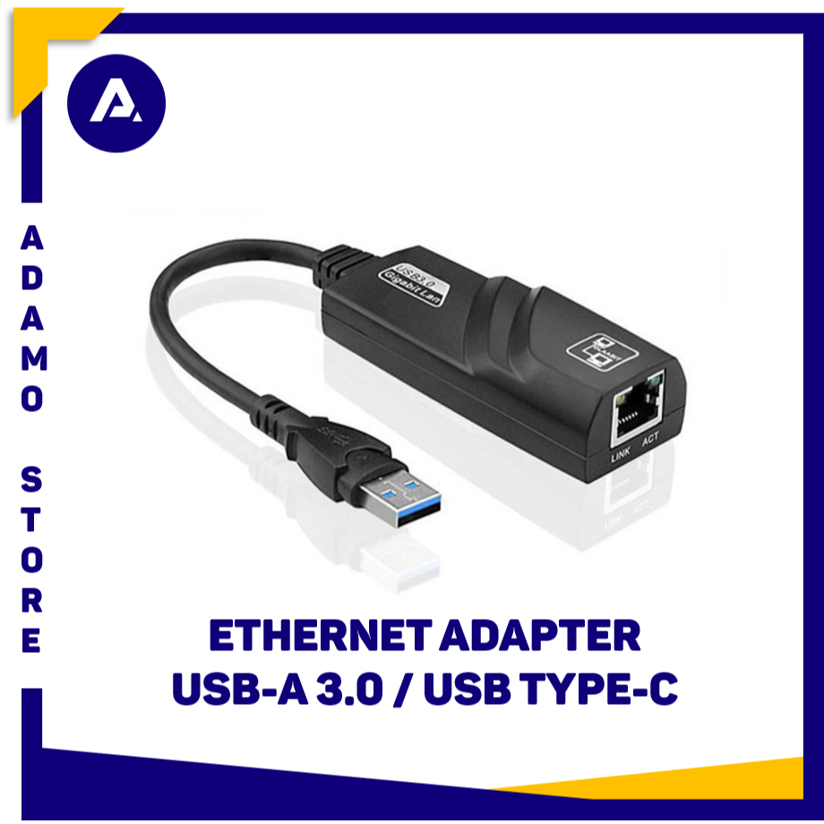 Jual USB Ethernet Gigabit Adapter Lan USB 3.0 To RJ45 Converter ...