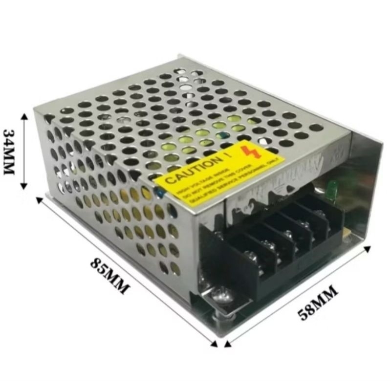 Jual Adaptor 12V 5A Power Supply Switching LED Jaring 5 Ampere 12 Volt DC | Shopee Indonesia