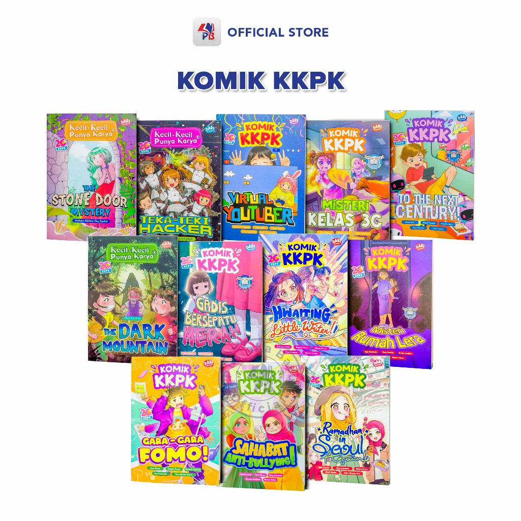 Jual Buku Komik Kecil - Kecil Punya Karya Seri Buku Komik KKPK Seri ...