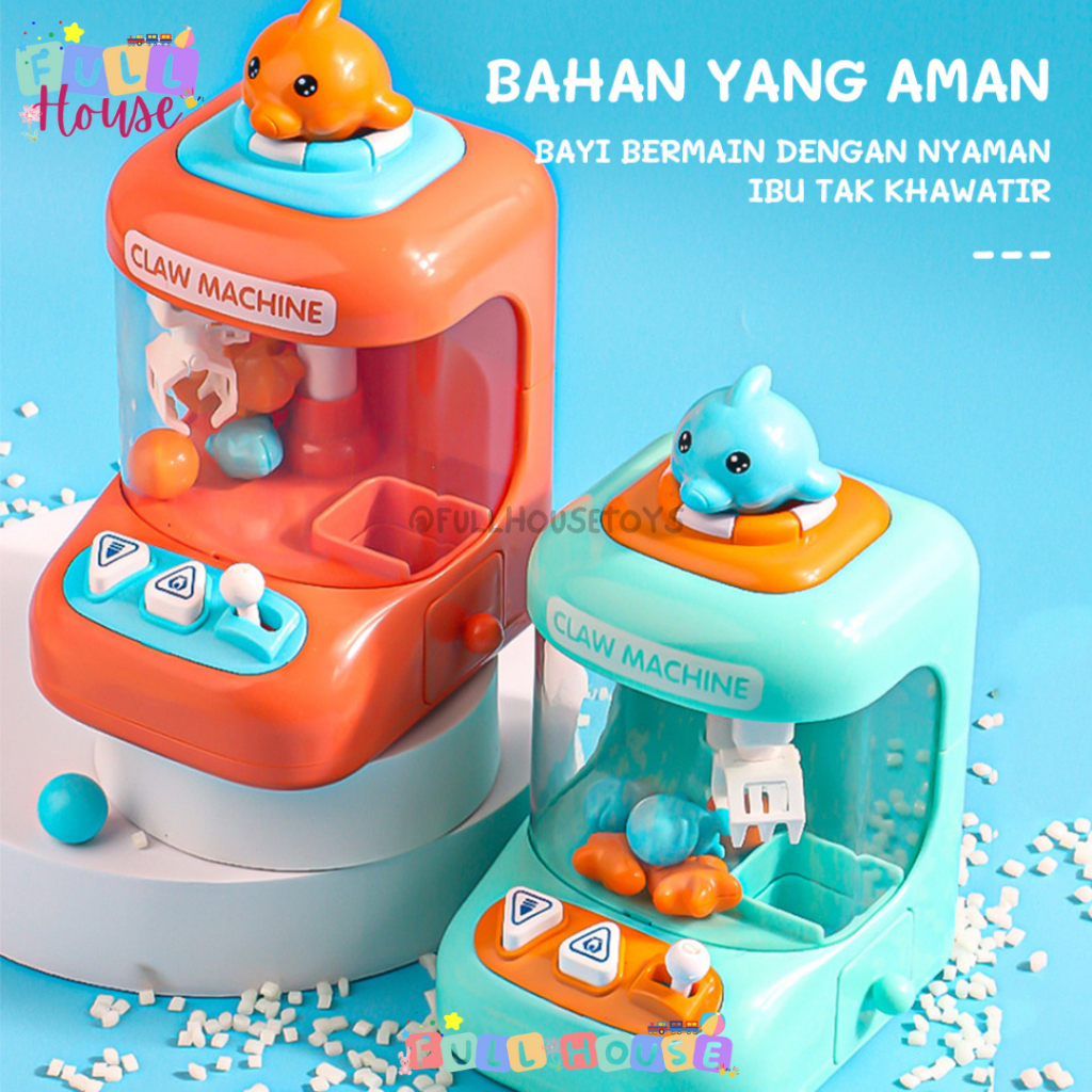 Jual Mainan Capit Boneka Mini / Mesin Claw Game / Claw Machine | Shopee ...