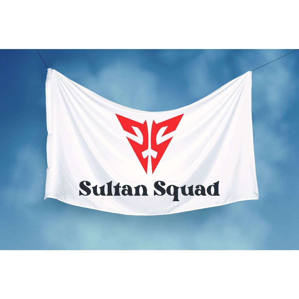 Jual BENDERA SULTAN SQUAD EDISI LIMITED EDITION UKURAN 90 x 60 CM/Flag ...