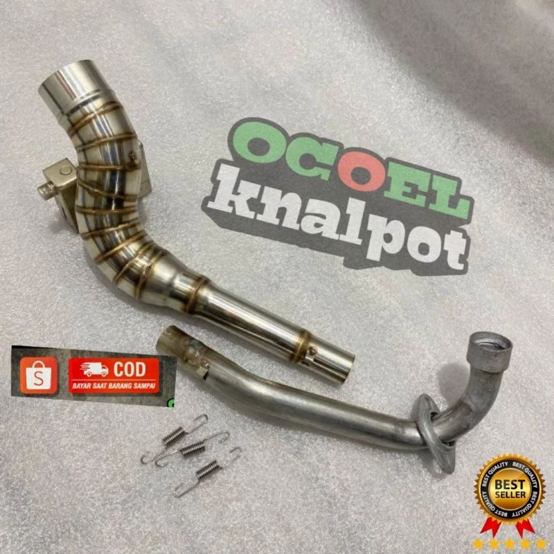 Jual Exzos Open Pipe Srl 110/Srl 115 Fi/Lagenda/Ex5/Kriss 110/Fury 125 ...