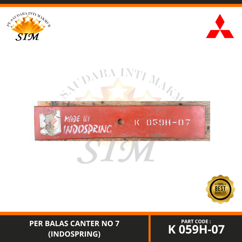 Jual Per Balas Canter No.7 (Indospring) - K 059H-07 | Shopee Indonesia