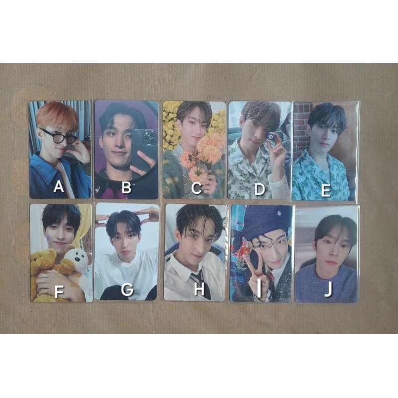 Jual (JNT/JNE ONLY) pc photocard dk dokyeom teddy puppy mingyu tadashi its seventeen | Shopee ...