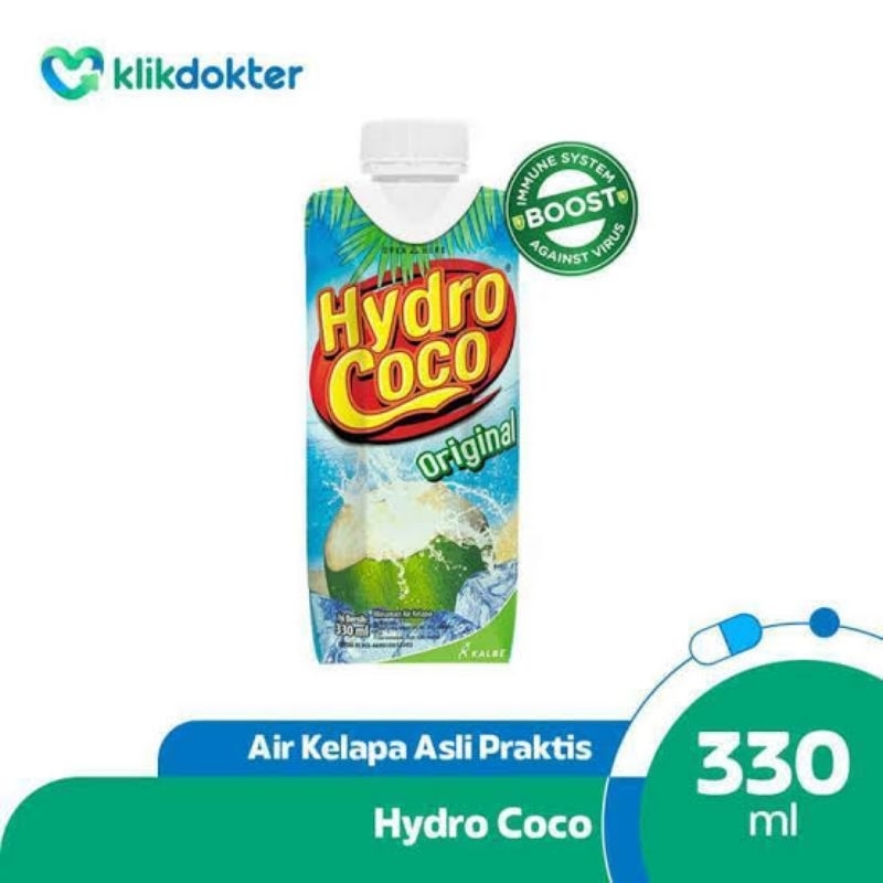 Jual HYDRO COCO COCONUT WATER DRINK NETTO 330 ML | Shopee Indonesia