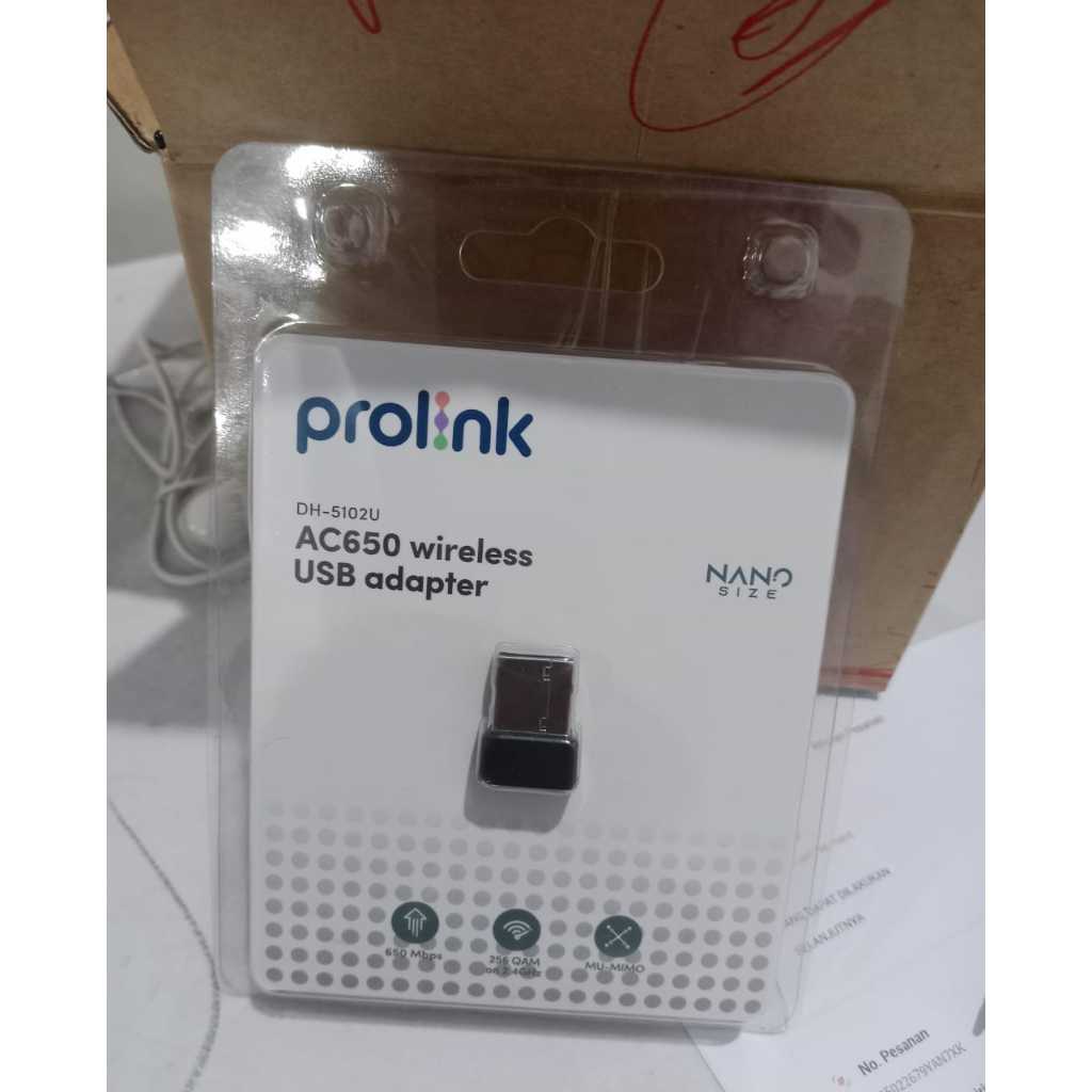Jual Prolink AC650 Wireless USB Adapter - DH-5102U | Shopee Indonesia