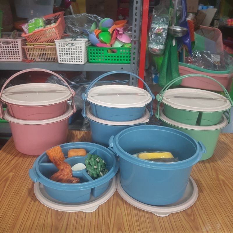 Jual [ DAPAT 12 SET] Rantang Idola berkatan / susan / cokelat / coklat ...