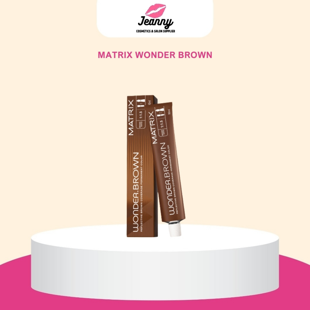Jual MATRIX WONDER BROWN HAIR COLOR | Shopee Indonesia