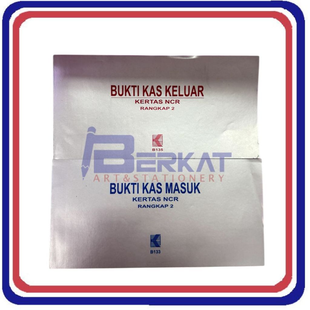 Jual Buku Bukti Kas Keluar Masuk 1/3 Folio 2 Ply / Rangkap 2 | Shopee Indonesia