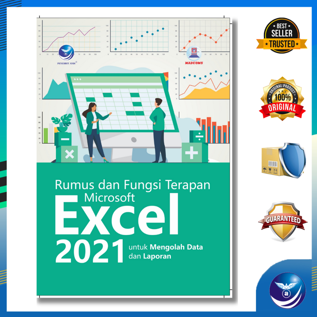 Jual Penerbit Andi - Rumus dan Fungsi Terapan Microsoft Excel 2021 untuk Mengolah Data dan ...