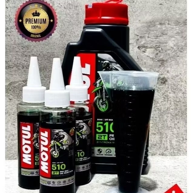 Jual OLI SAMPING 2 TAK MOTUL 510 2T repack - kemasan botol 100 ml ...