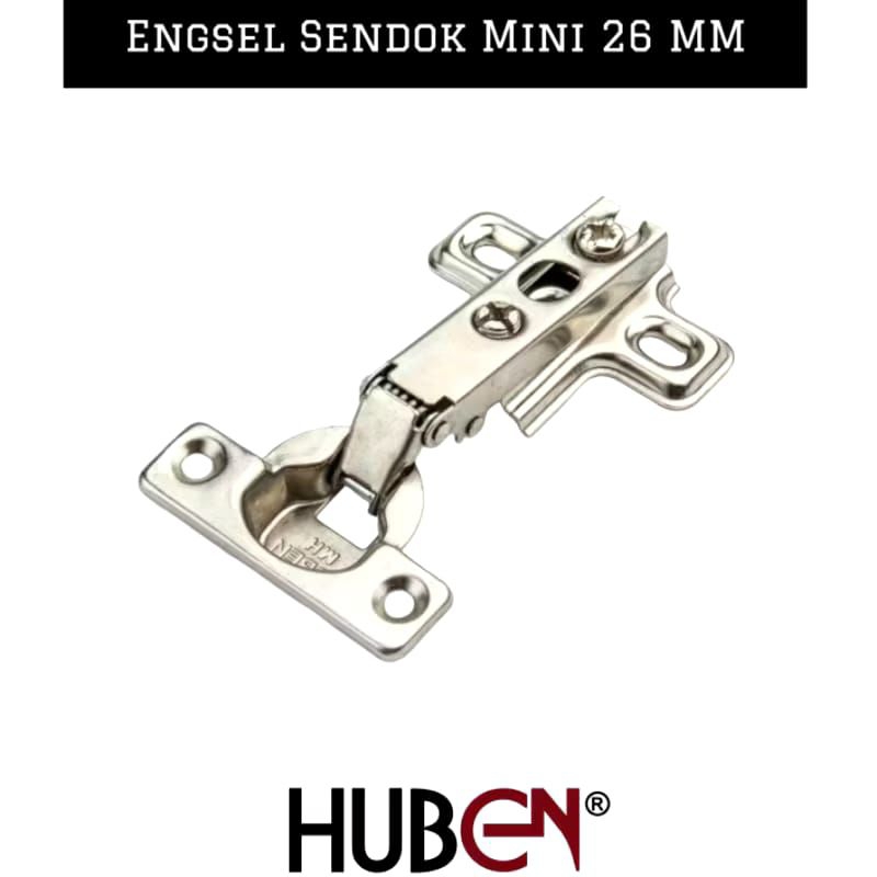 Jual Engsel lurus pintu lemari kecil (2pcs) | Engsel sendok mini 26mm ...