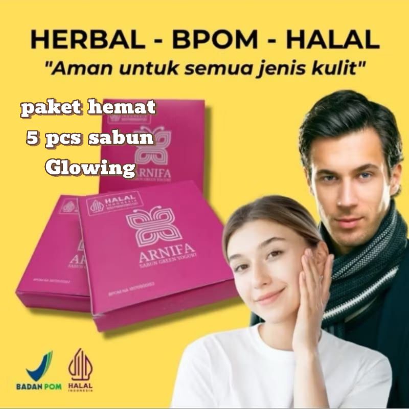 Jual PROMO,,!!! Sabun Muka Glowing Green Yogurt Asli 100% Original ...
