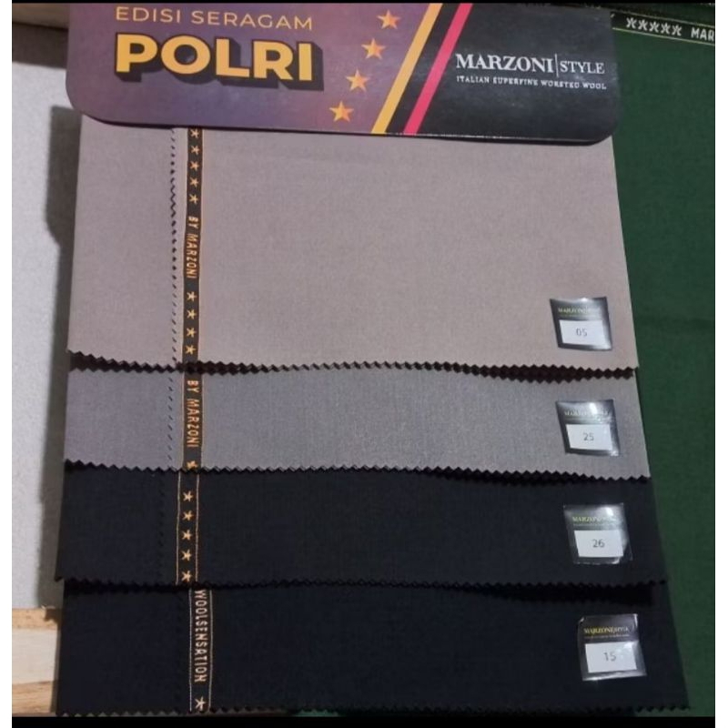 Jual Kain Bahan Seragam PDH PDU Polri Polisi ||| Kain Bahan Seragam ...