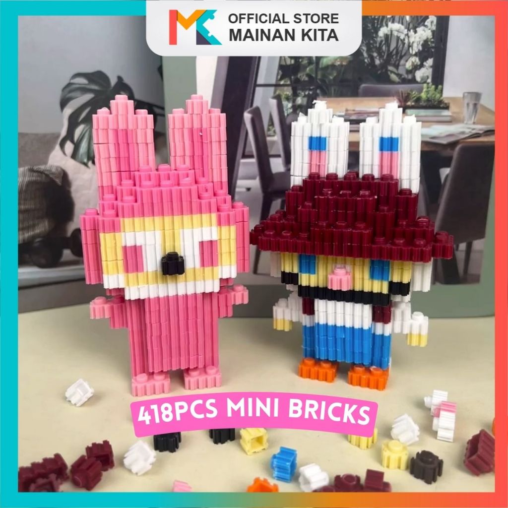 Jual MK338 Nano Block Model DIY Karakter Kartun Mainan Balok Susun ...