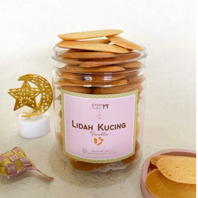 Jual Lidah Kucing Vanilla Kue Kering | Shopee Indonesia