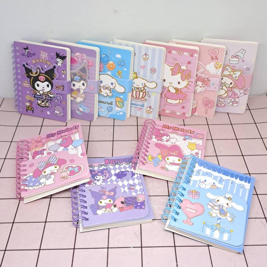 Jual Buku Tulis Note Book Mini Ring A7 Notes Scrapbook Catatan Hello ...