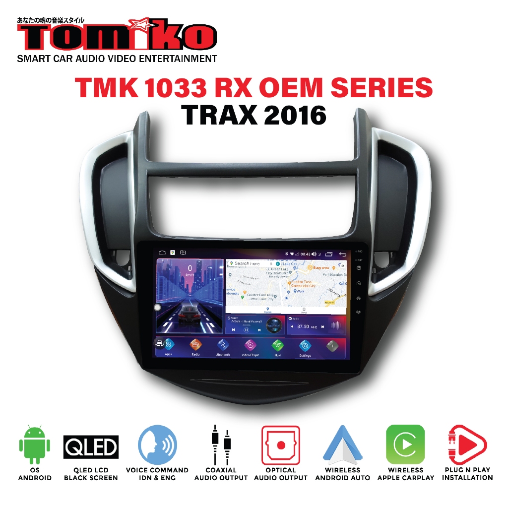 Jual Tomiko - headunit android tmk 1033 rx oem for Trax 2016 | Shopee Indonesia