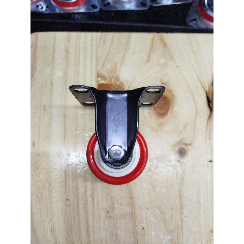 Jual RKS - Roda 2" inch GD PU Heavy Duty Double Bearing Caster 1pcs Rem ...