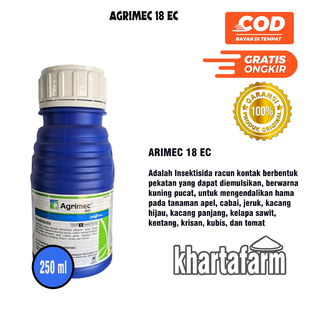 Jual AGRIMEC 18 EC 250 ML INSEKTISIDA ABAMEKTIN | Shopee Indonesia