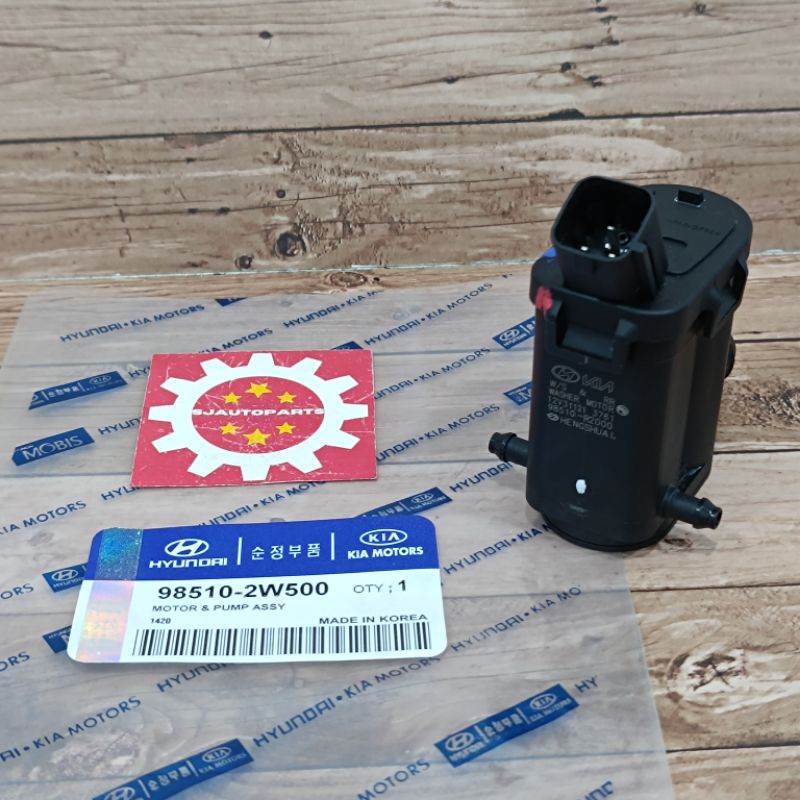 Jual MOTOR PUMP WASHER HYUNDAI STARGAZER KIA EV3 ORI 98510-2W500 KIA ...