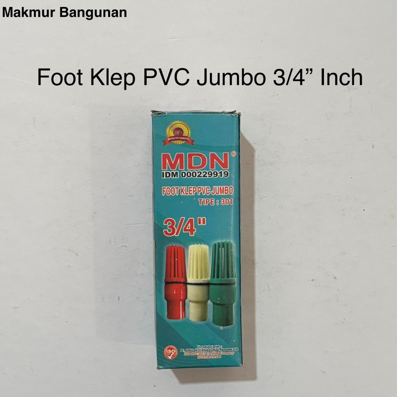 Jual Foot Klep PVC Jumbo 3/4” Inch | Foot Valve | Tussen Klep Foot ...