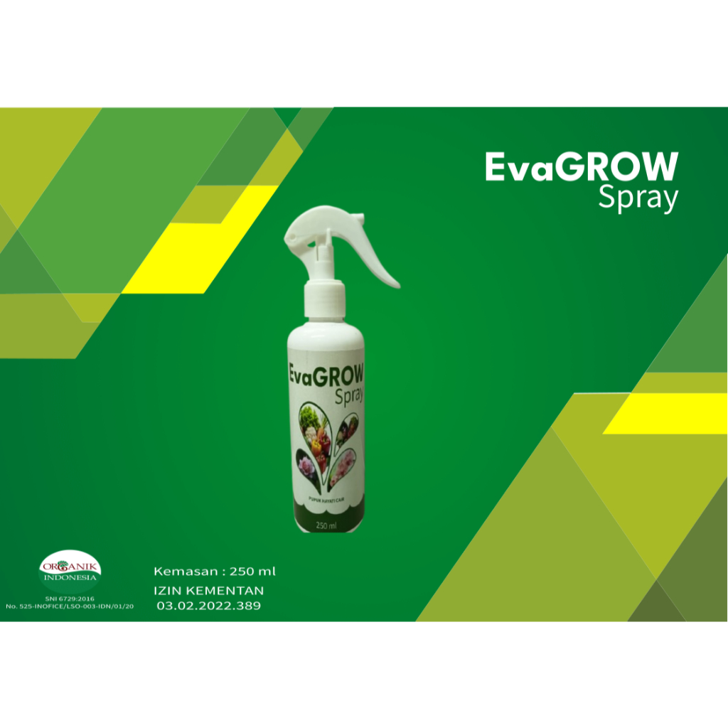 Jual EvaGROW Spray 250 ml - Bio Organic Fertilizer - Pupuk Hayati ...