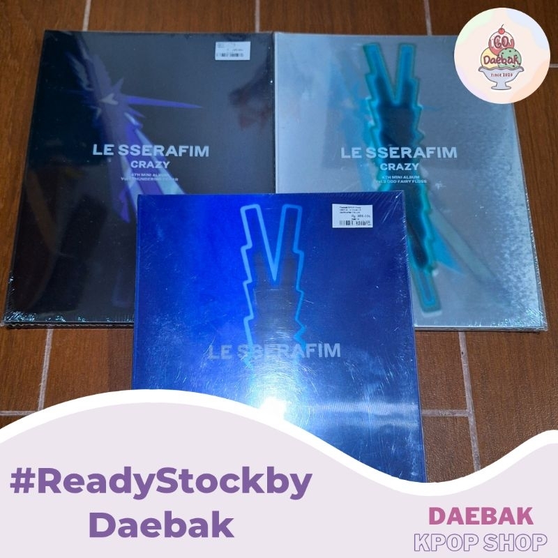 Jual ALBUM LE SSERAFIM - CRAZY 4TH MINI ALBUM | Shopee Indonesia