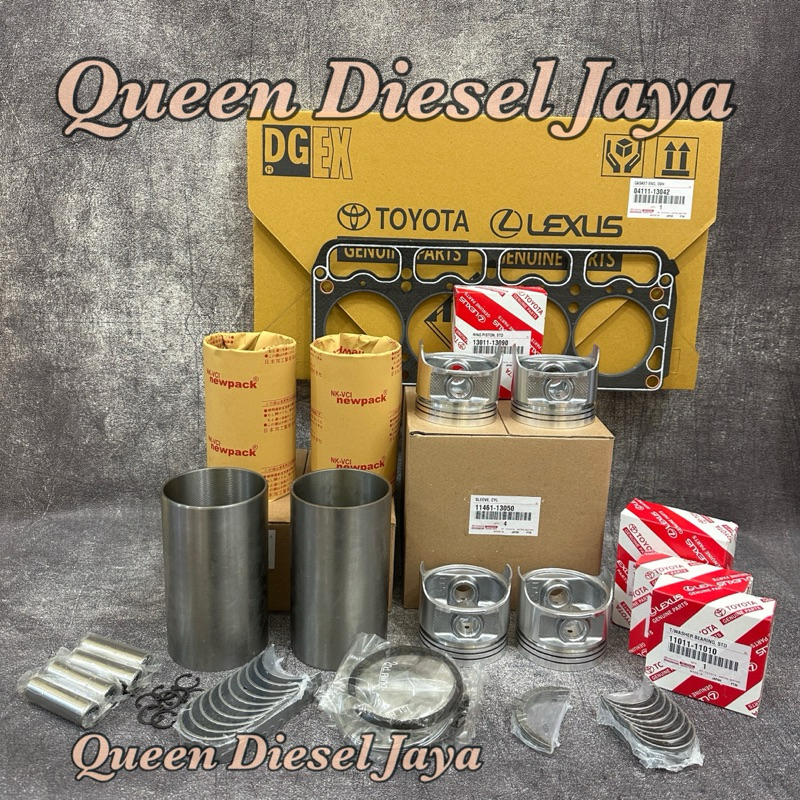 Jual Paket Komplit / Paket Overhaul Lengkap / Paket Turun Mesin / Liner ...